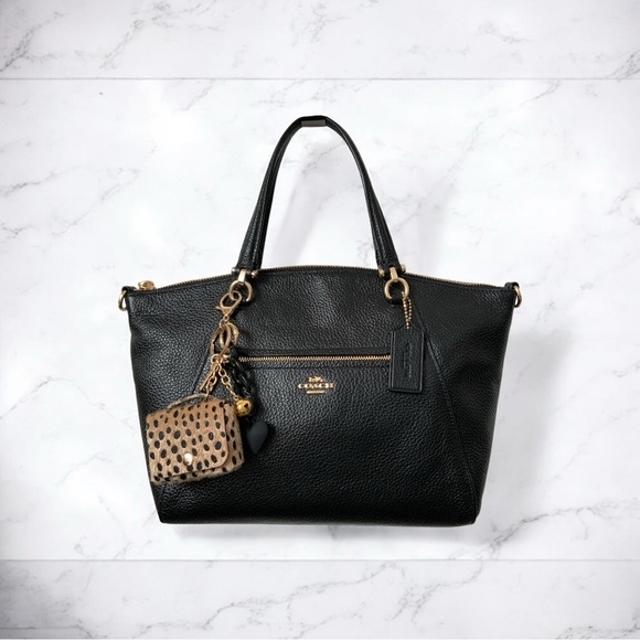 Coach | Bags | Coach 79997prairie Pebbled Leather Convertible Satchel ...